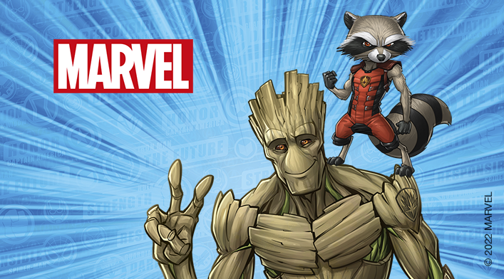Rocket vs Groot Vine Grab - 10 Minute Shake Up games - Healthier ...
