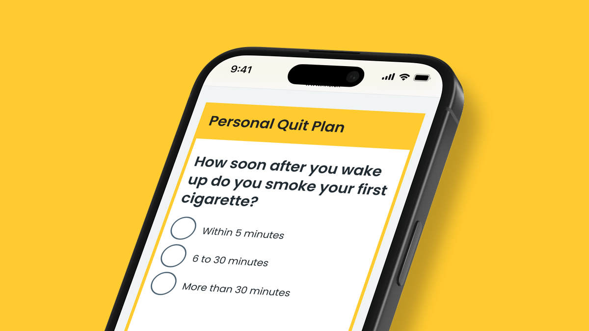 Free Personal Quit Plan - Quit Smoking - NHS