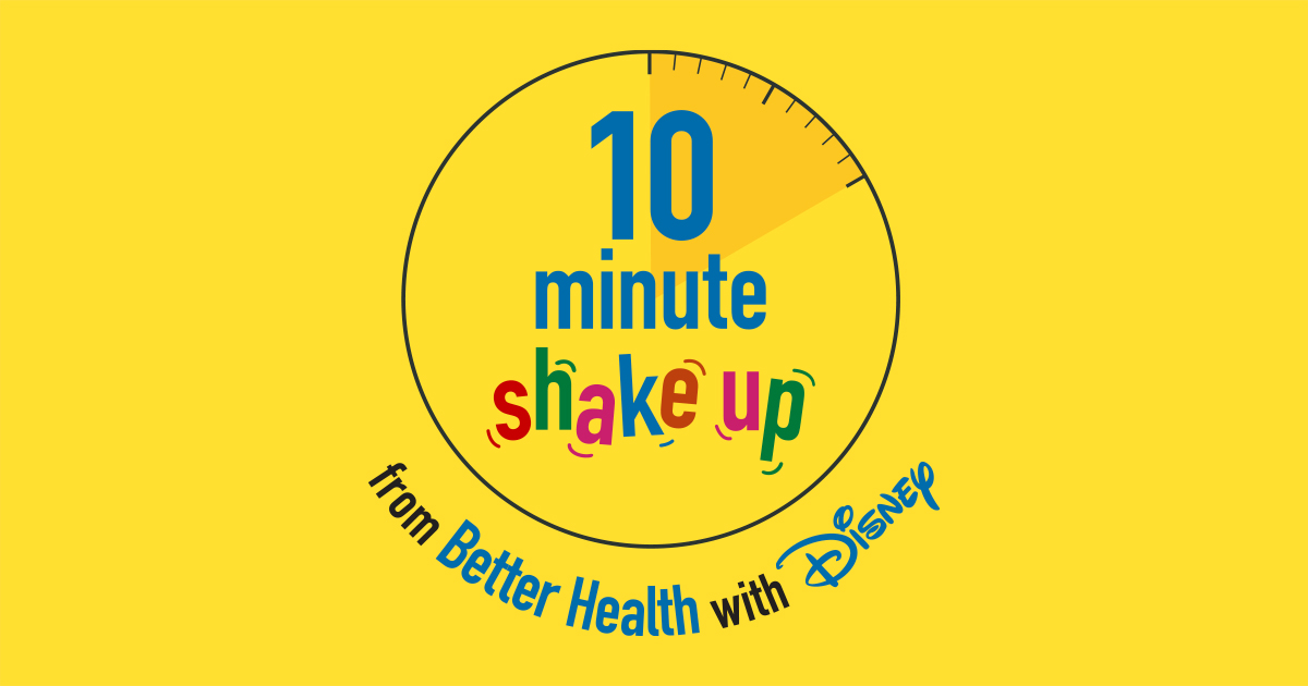 Disney Shake Up Games | 10 Minute Shake Up | Change4Life